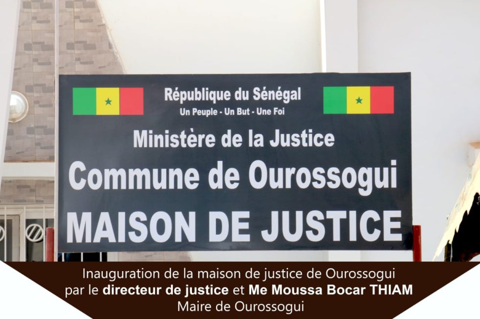 Galerie - Ministère de la Justice du Sénégal